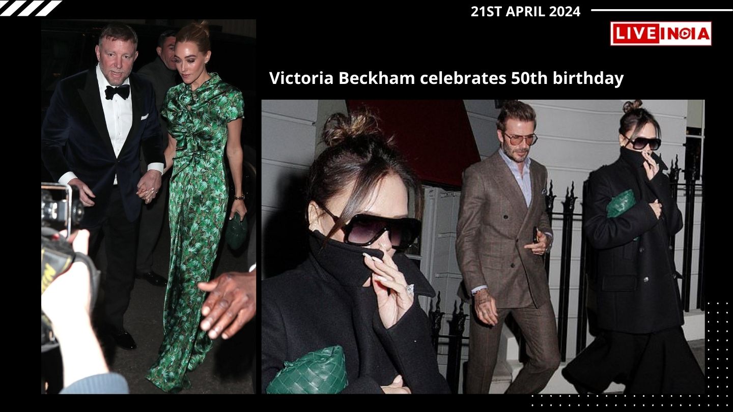 Victoria Beckham celebrates 50th birthday in style