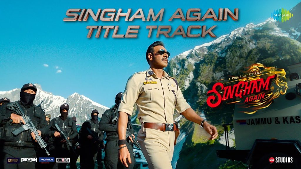 Ajay Devgn’s‘Singham Again’ Diwali Release:Title Track Out, Watch
