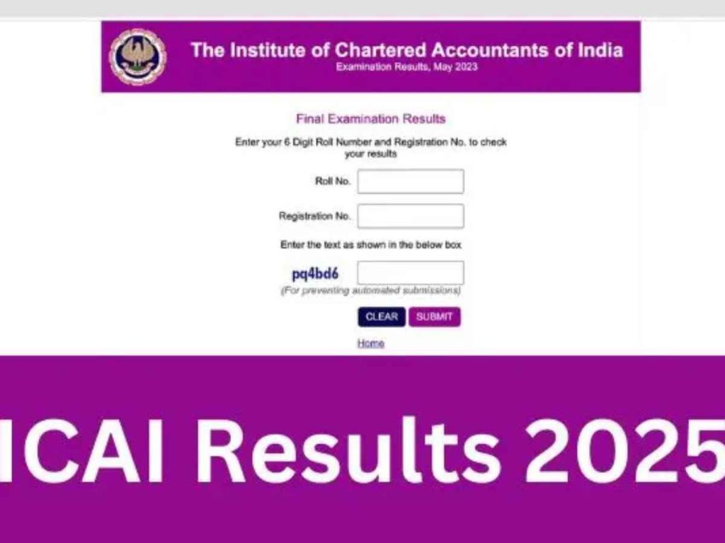ICAI CA Exam Final Results 2025: Scores Expected Soon At icai.org ...