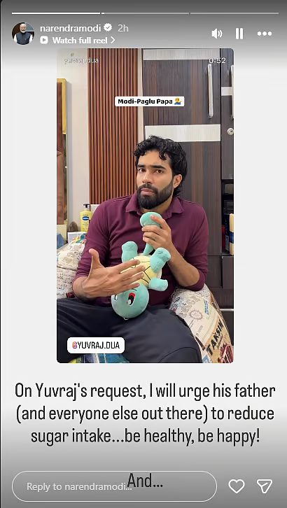 PM Modi Reacts To Content Creator Yuvraj Dua’s Reel