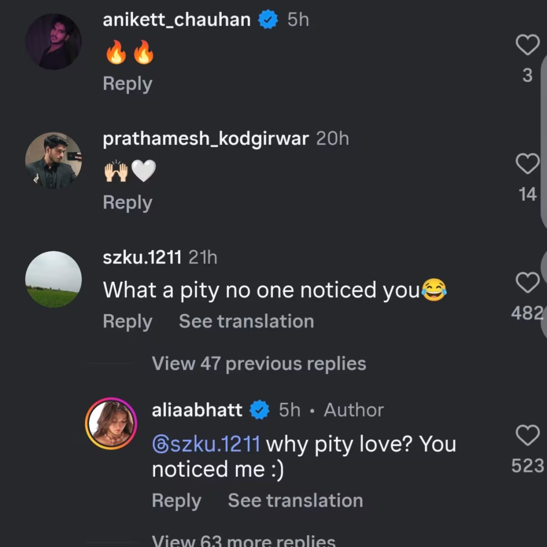 Alia Bhatt’s Witty Reply To Trolls Mocking Her For The Viral