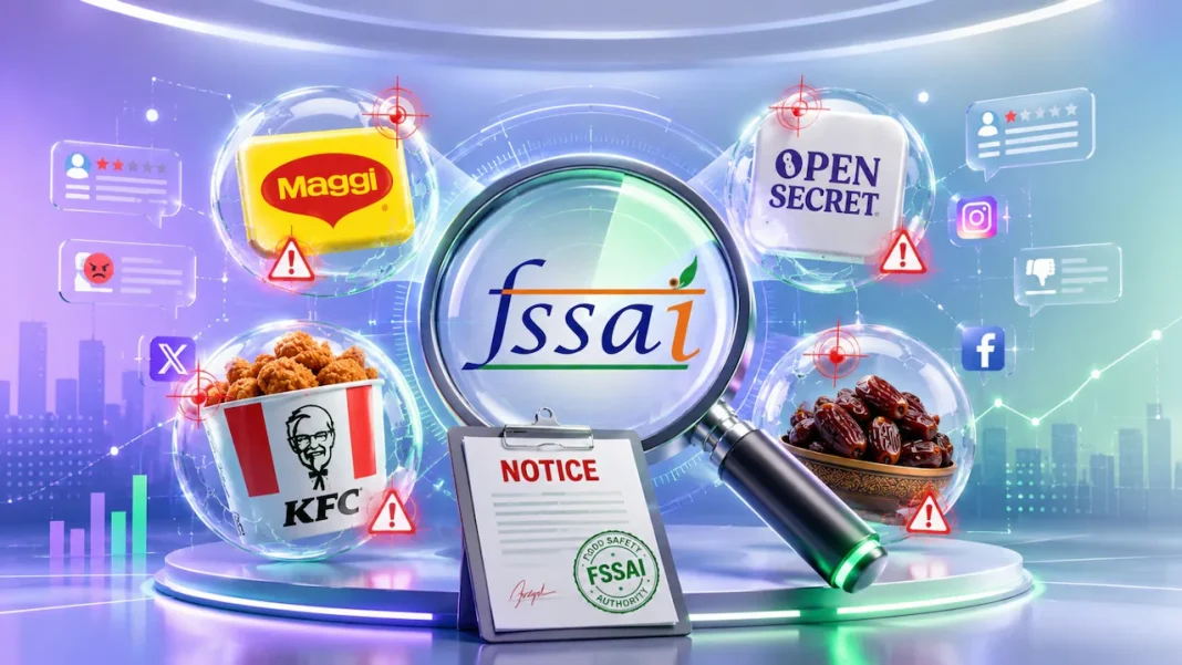 FSSAI Issues Notices To Nestlé, KFC, Flipkart And Open Secret